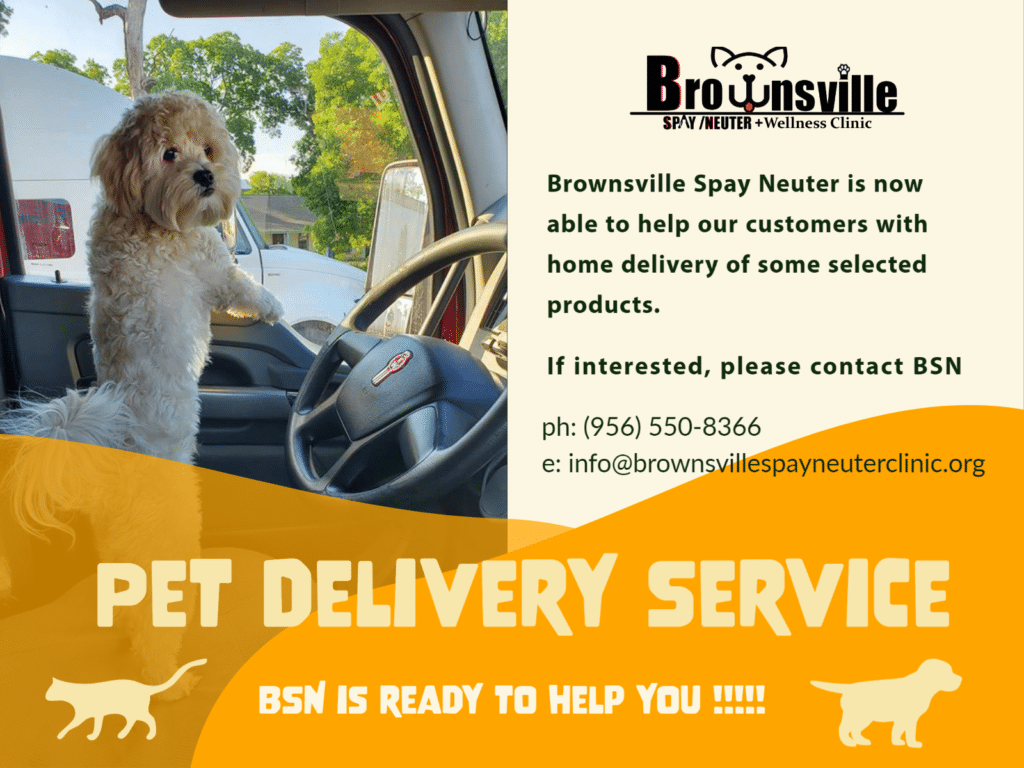 Pet Home Delivery – Brownsville Spay Neuter Clinic